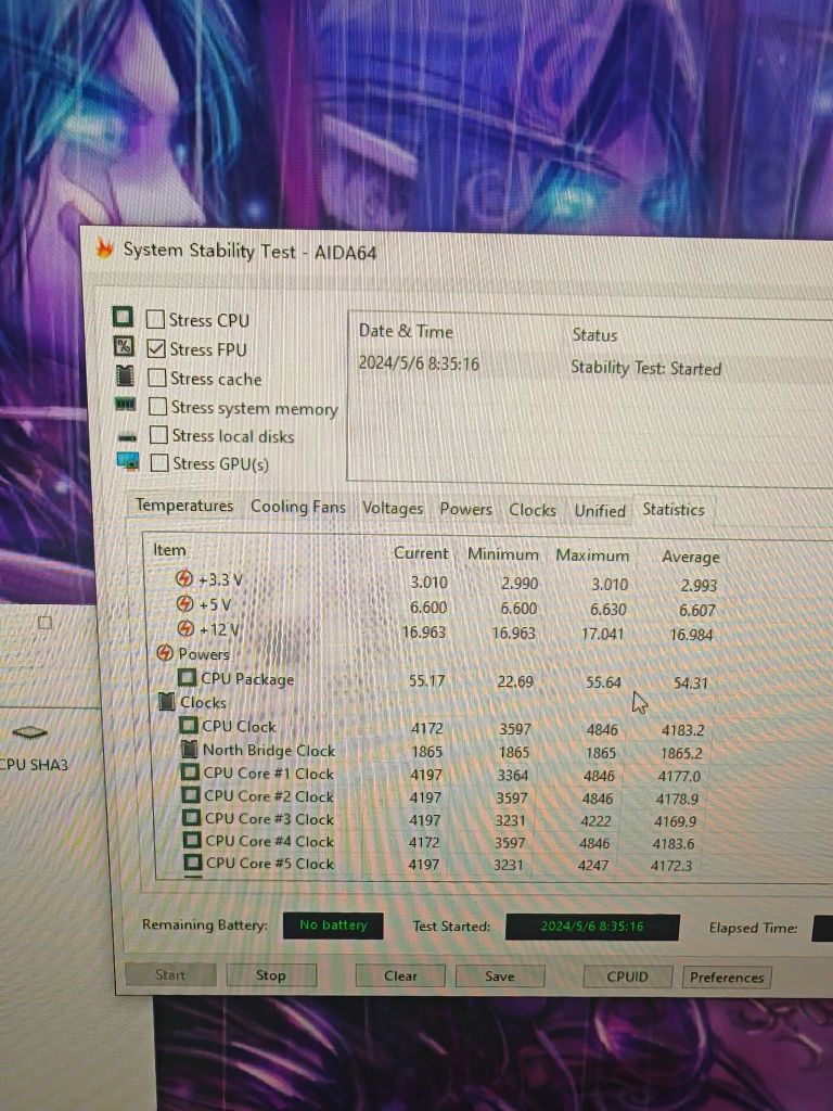 我这个7800x3d单烤fpu功耗为啥只有55w？正常吗 NGA玩家社区