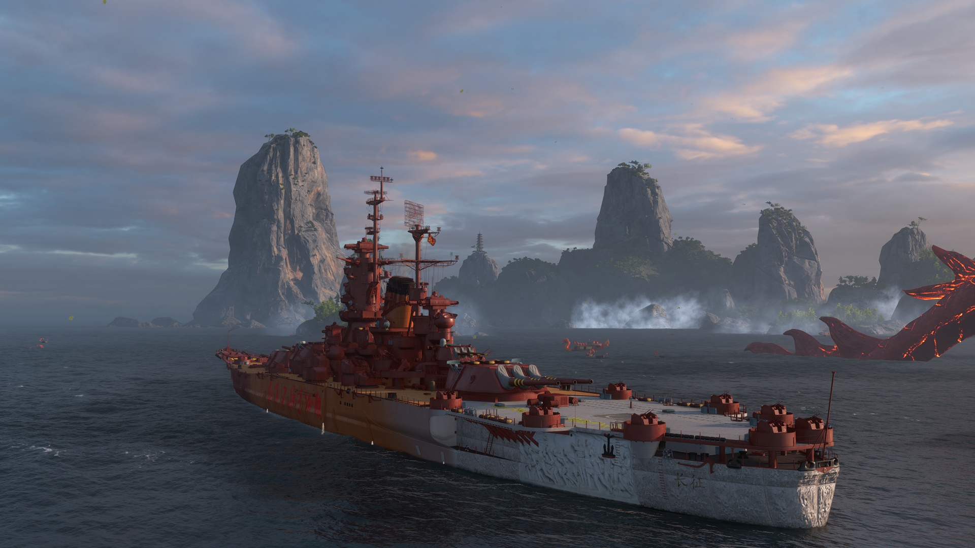 [Lesta服] [战舰涂装MOD]长征 长征涂装 NGA玩家社区