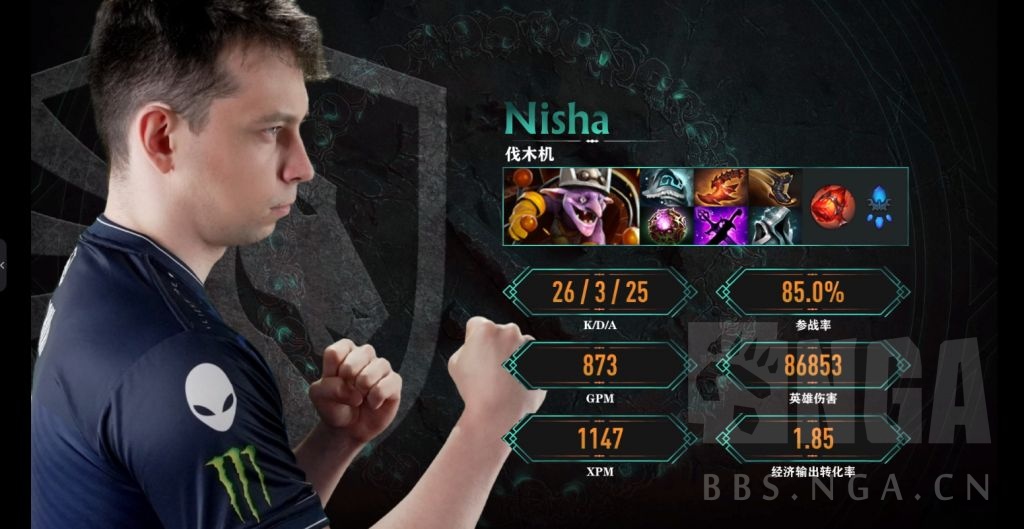 nisha这伐木机真的太有责任了 NGA玩家社区