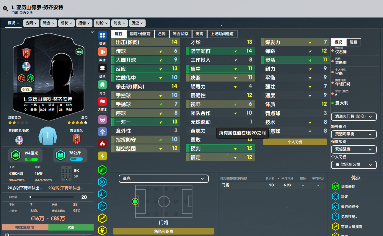 [FM2024] 这就是低级队有太子的感觉吗？以前玩菜队没体验过的养太子 NGA玩家社区