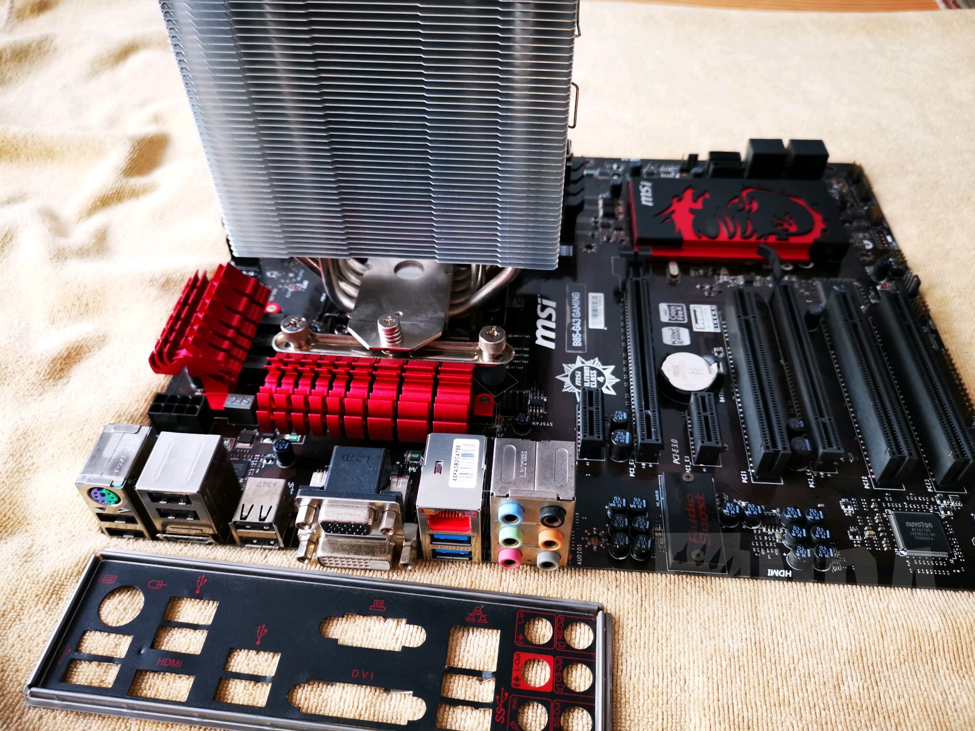 e3 1231 v3 +微星b85 g43 gaming+ddr3 8gx2 NGA玩家社区