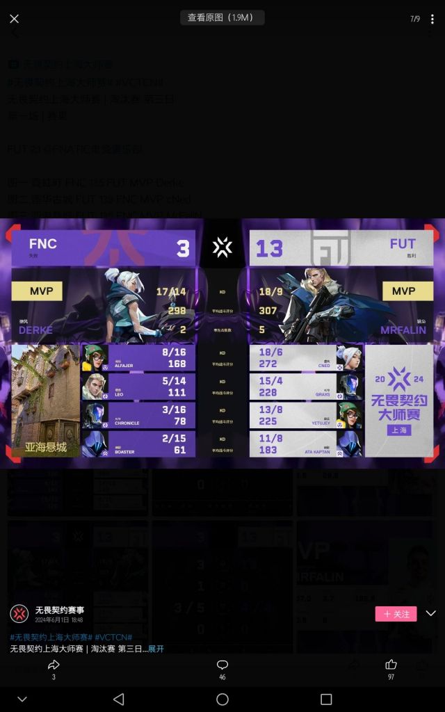 [游戏赛事]fnc第三局剩下四个人的人头刚好是斐波那契数列 NGA玩家社区