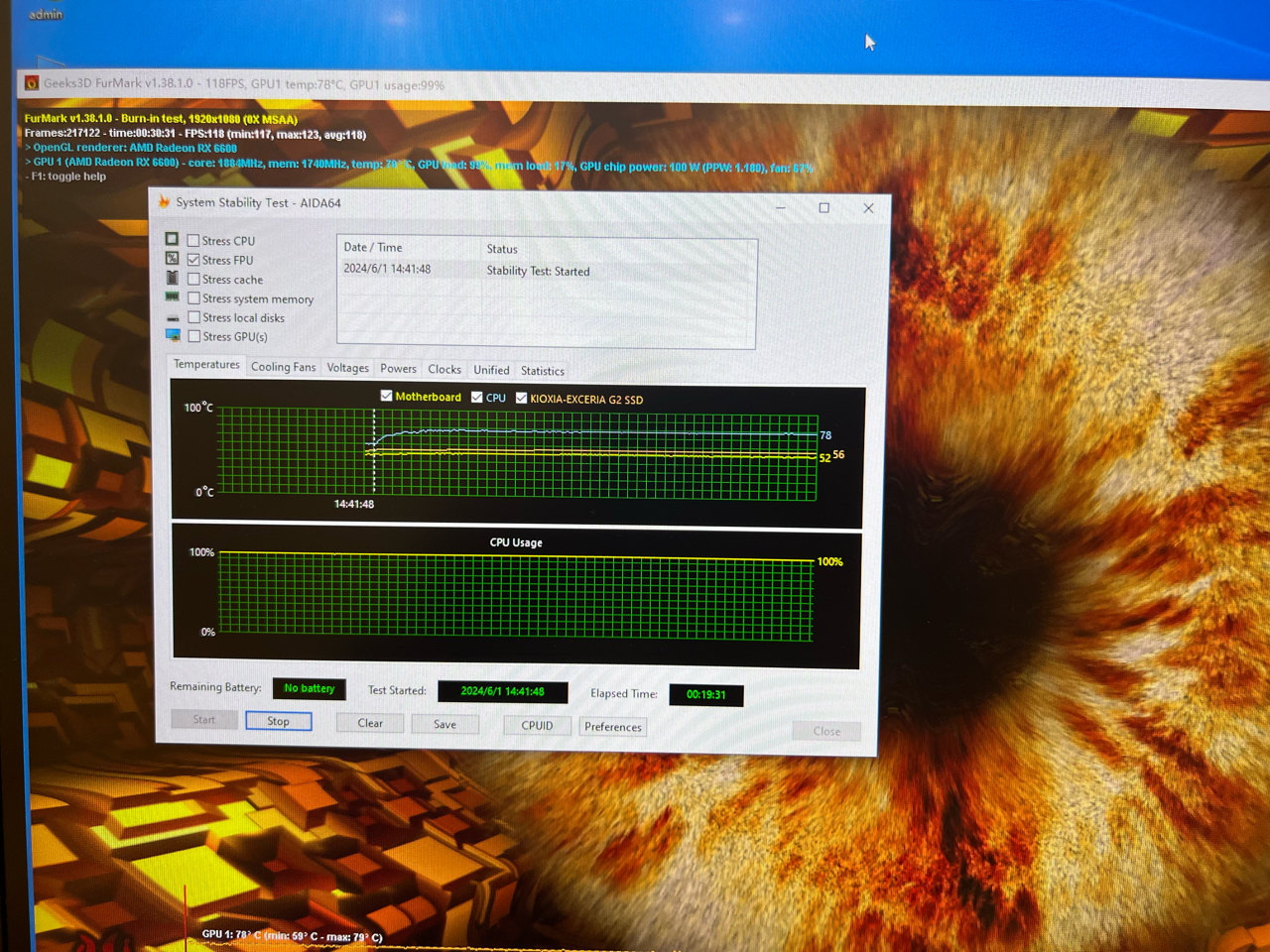 出r5 5500+rx6600主机 178