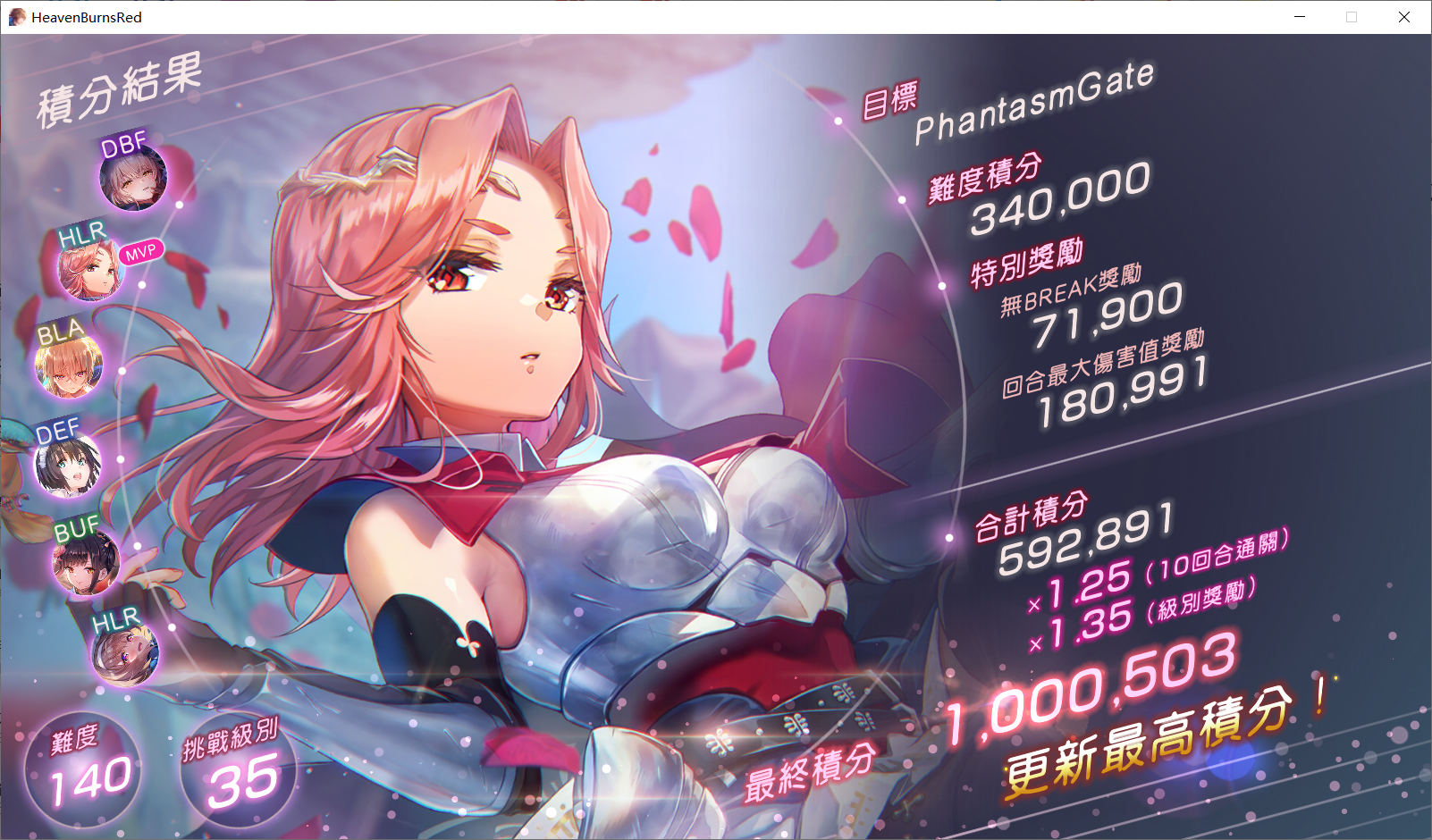 [SA积分挑战][#52][攻略] 没有西装玉的低破雷队也要打100W NGA玩家社区