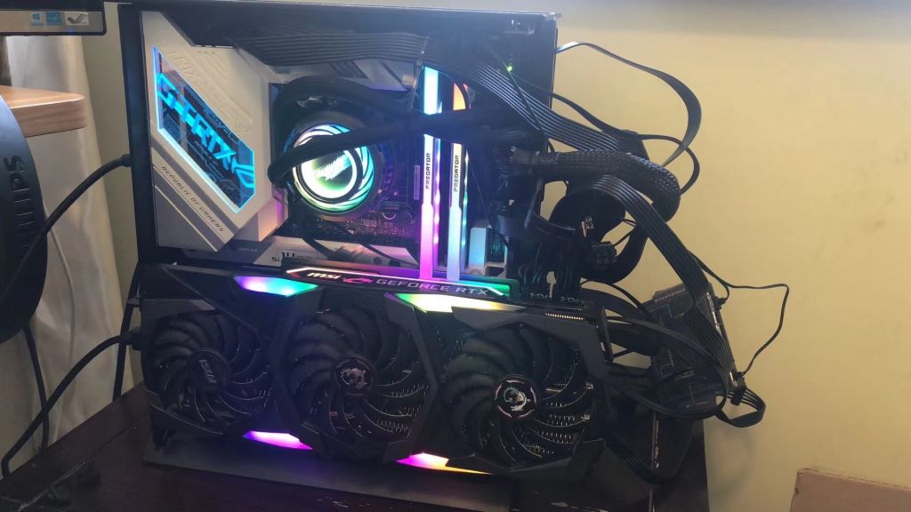 出魔龙2070s个人闲置+XTIA开放式机箱+宏碁掠夺者3600 8*2套条 NGA玩家社区