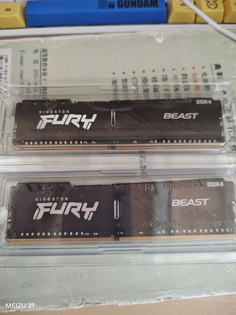 345包邮出一对金士顿fury 16g*2内存 NGA玩家社区