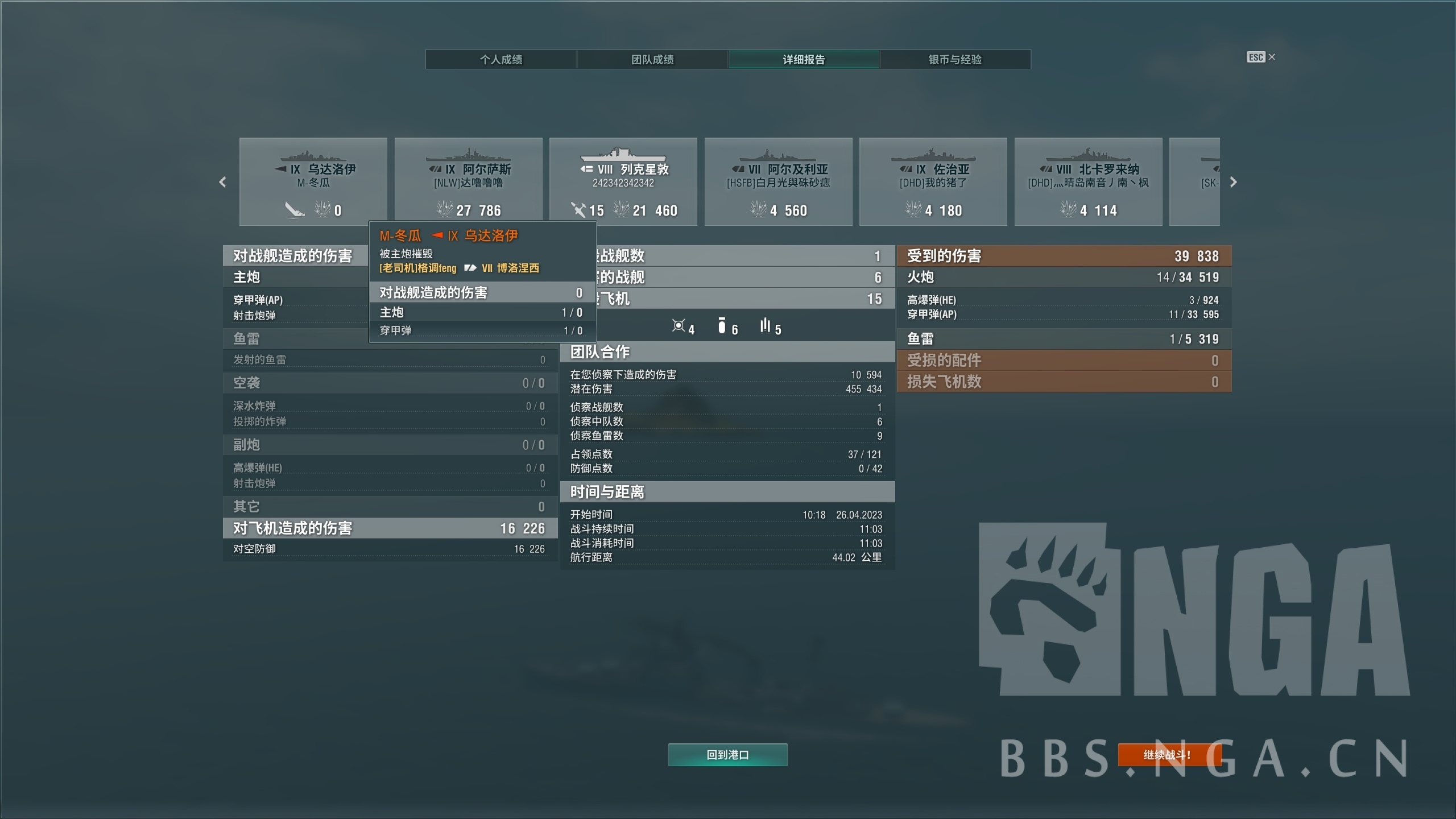 wows最低k头伤害 NGA玩家社区