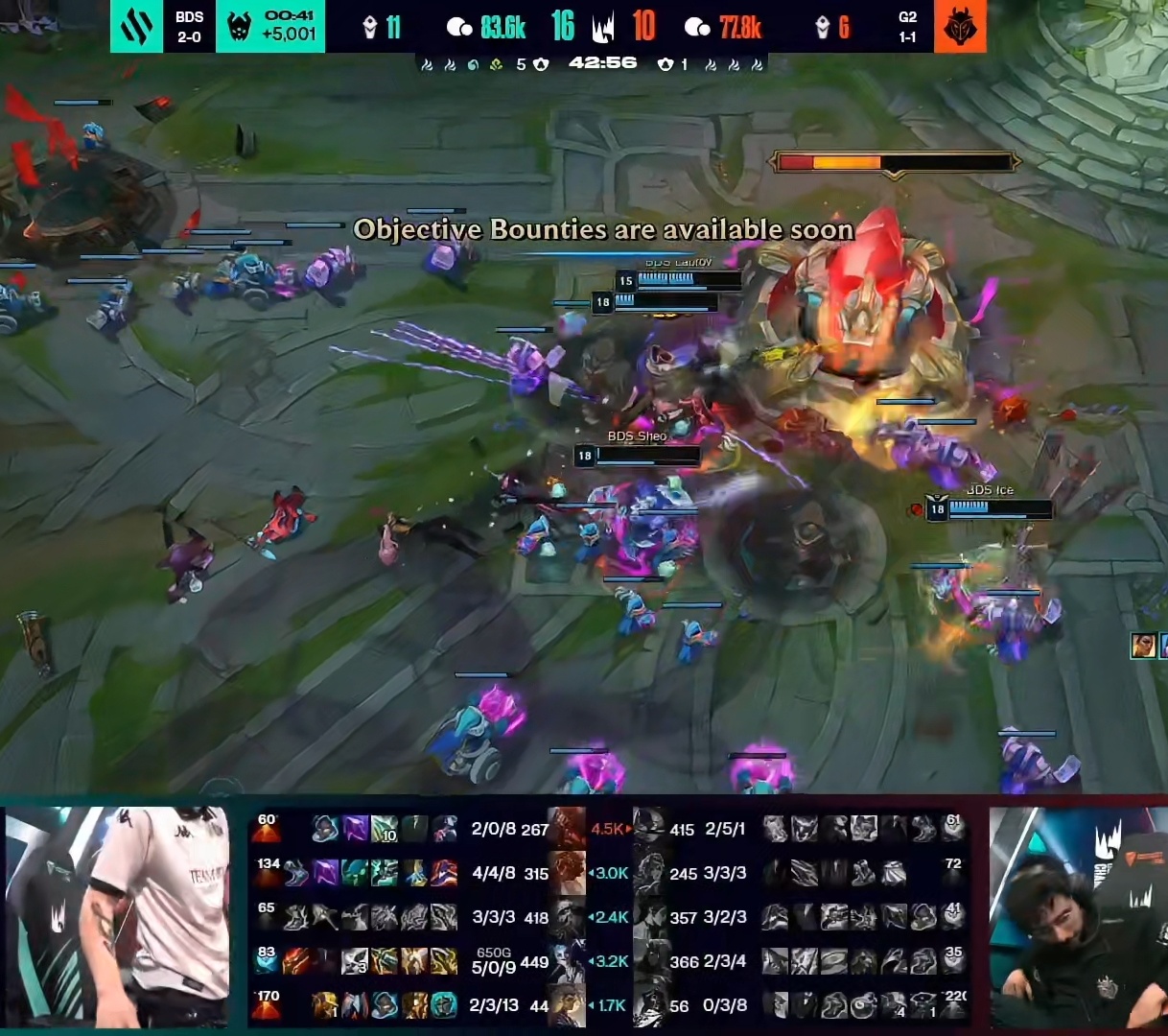 [外赛区赛事]成也凯南败也凯南！BDS完美团战送G2连败！ NGA玩家社区