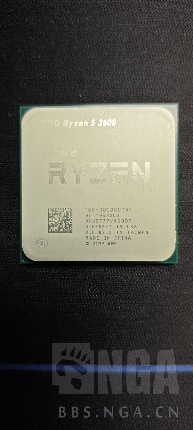 出售R5 3600 cpu一枚 NGA玩家社区