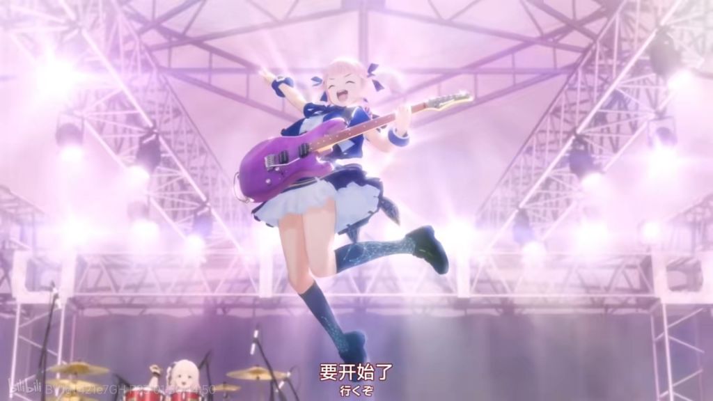 [gbc氵]hina偶像主唱还玩了把吉他，这下没得黑了 178