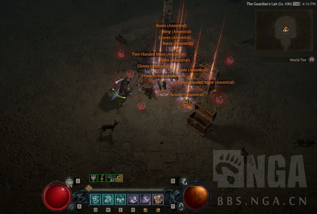 [讨论] 出BUG咯，一趟大秘境，打2个BOSS NGA玩家社区