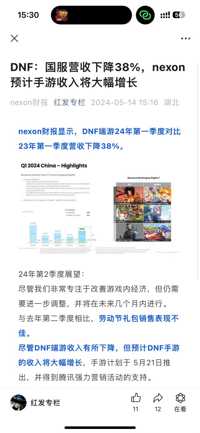 [破事氵]我在B站上看到有人说DNF上个月10天的收入大于同期王者+吃鸡的总收入。 NGA玩家社区