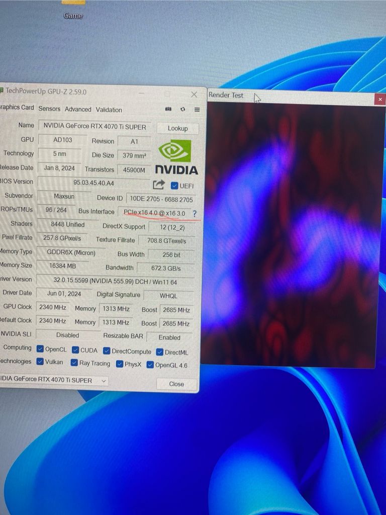 [烤机求助]gpuz bus interface不一致 NGA玩家社区