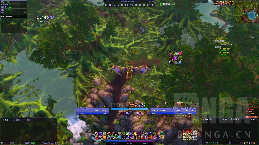 [界面分享] [ElvUI] [ElvUI_BenikUI] 全职业配色 适配WLK 16:9分辨率 (2024/07/11) 新国服 NGA玩家社区