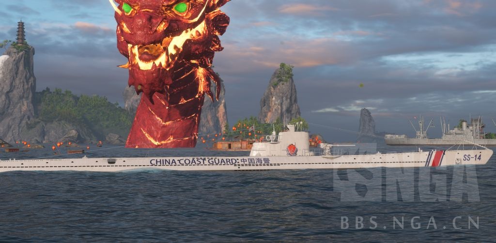 [涂装/旗帜] 中国海警 - S1 & 新中国14 NGA玩家社区