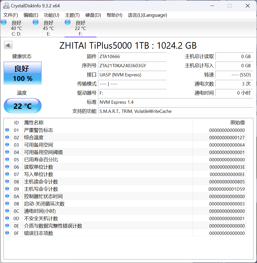 售后换新的致态t5000 1tb NGA玩家社区