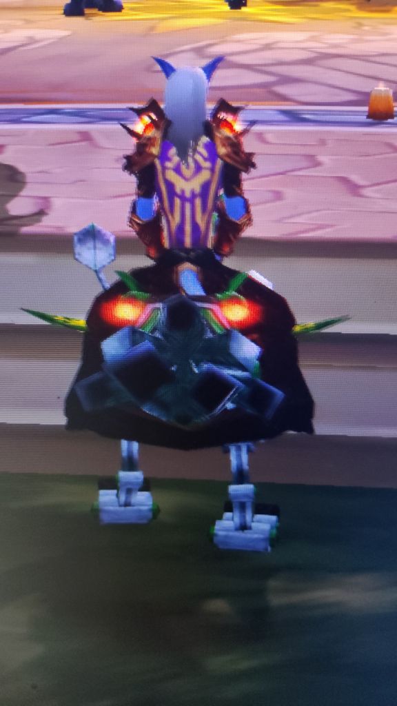 当德莱尼骑上机械陆行鸟。 NGA玩家社区