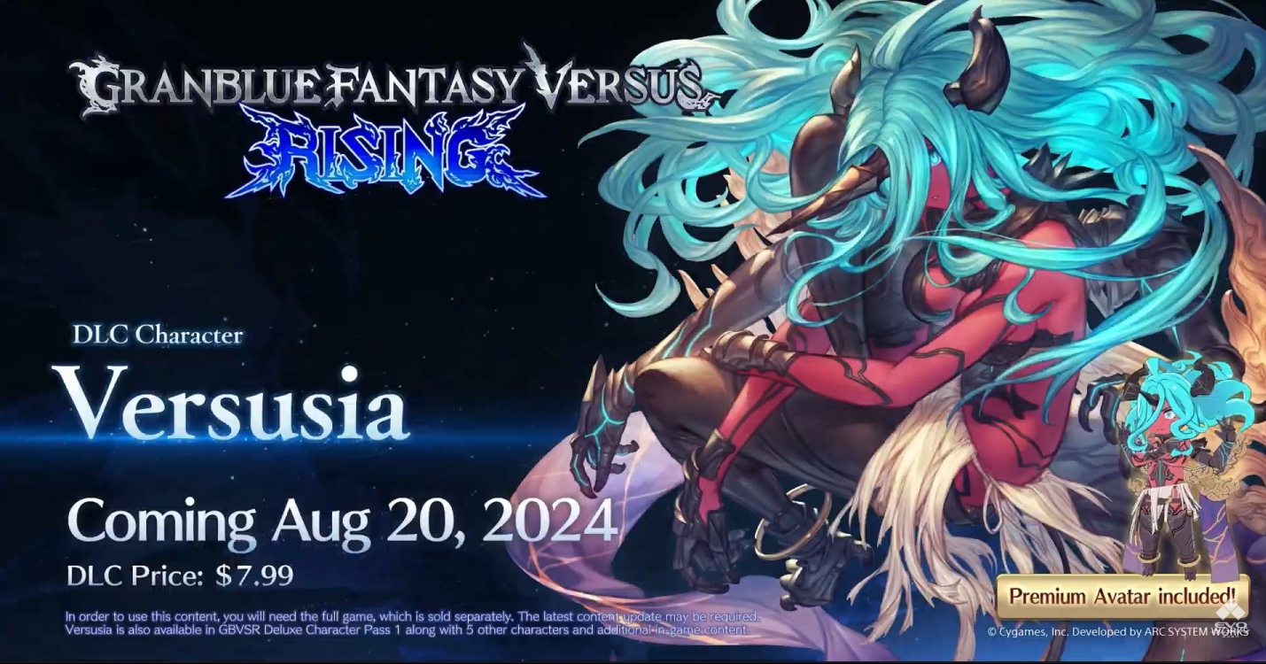 [新闻资讯] gbvsr 新dlc角色：维萨西娅、碧卡拉、圣德芬 NGA玩家社区