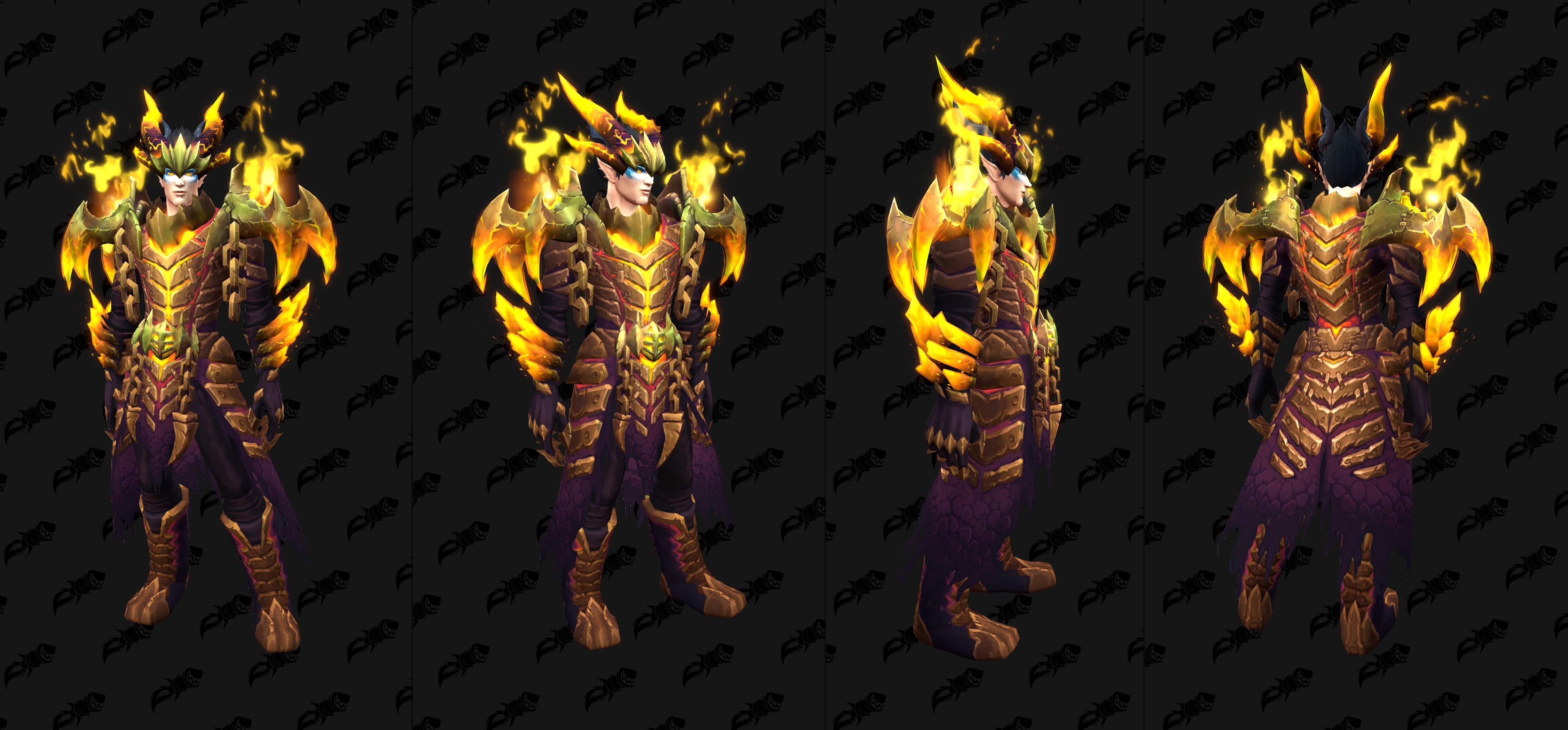 [PvP] [PTR] 数据挖掘：地心之战TWW 1赛季 11.0PVP 可能的新增武器幻象-神圣之火 (动图) 以及其他奖励预览 NGA玩家社区