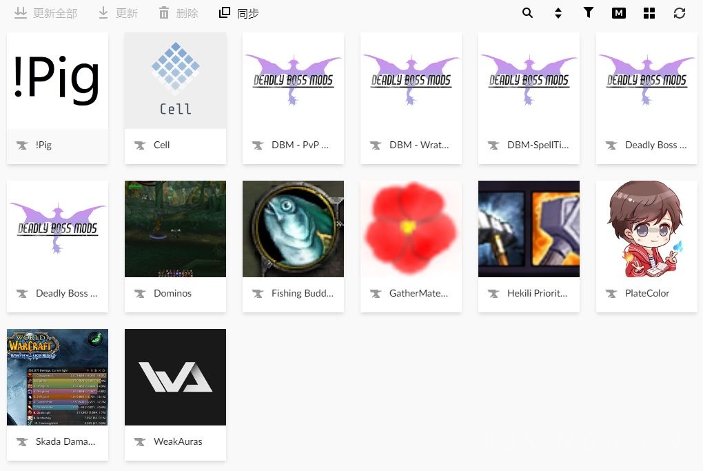 [界面分享] [WLK] Curse单体插件整合，原汁原味的界面分享 NGA玩家社区