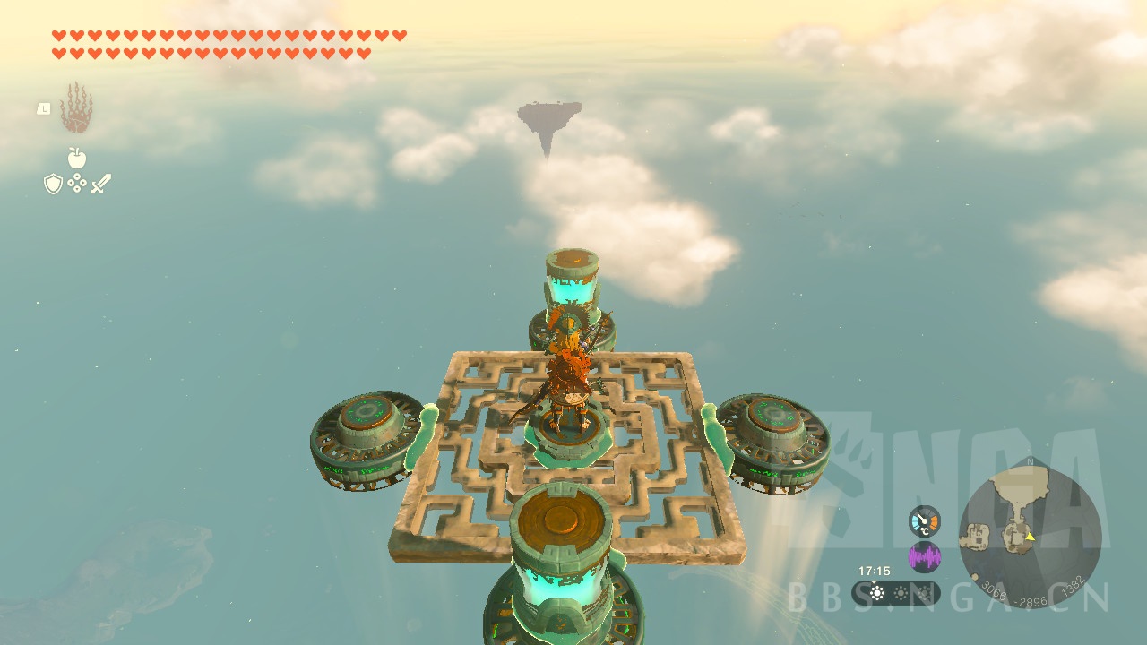 有人知道地图右下角的空岛怎么上去吗，估计高度2000+ NGA玩家社区