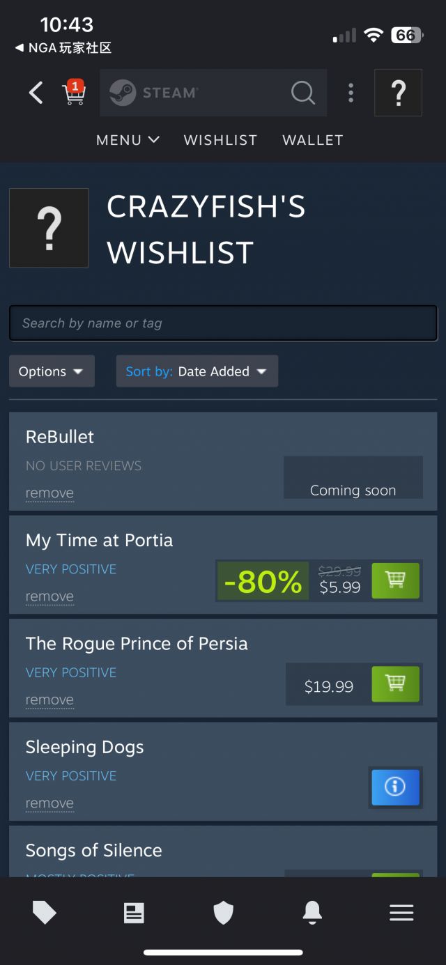 [愿望单抽奖]本地双人对战小游戏《Rebullet》即将推出，添加愿望单抽CDKEY! NGA玩家社区