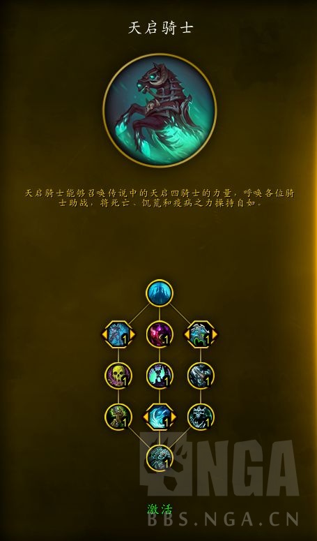 [邪恶DPS] [11.0]地心之战邪DK英雄天赋攻略--萨莱茵的面包甄选和天启骑士的驯马指南 NGA玩家社区