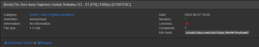 re0 第三季 ep1也偷跑了 NGA玩家社区