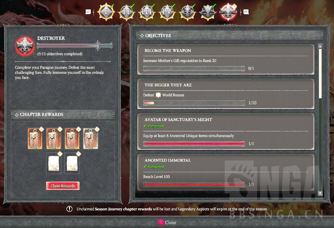 [BD分享] [更新毕业版配装，深坑131完结]S5纯召全家桶(手柄站撸专用) NGA玩家社区