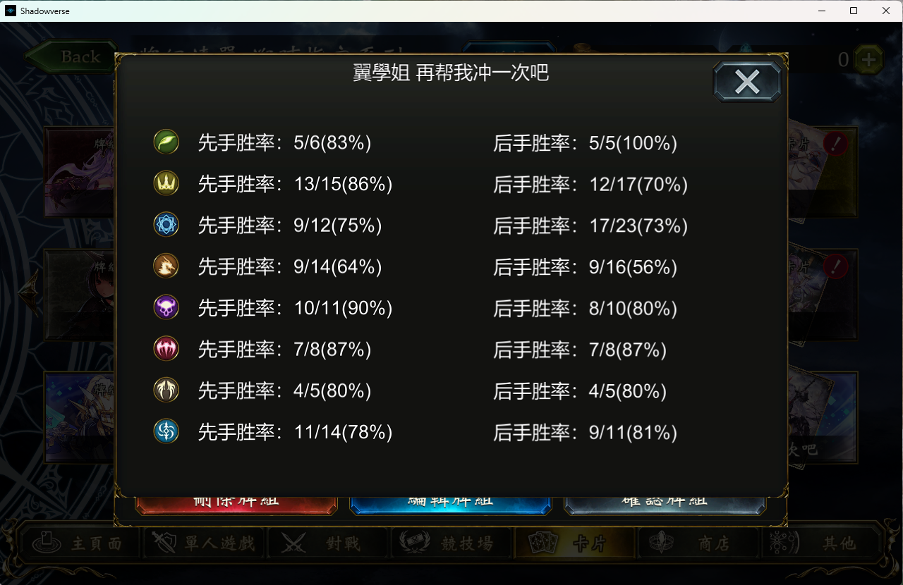 [指定模式] [主教] 翼学姐再帮我冲一次，55战45胜82%胜率古法守冲教GM NGA玩家社区