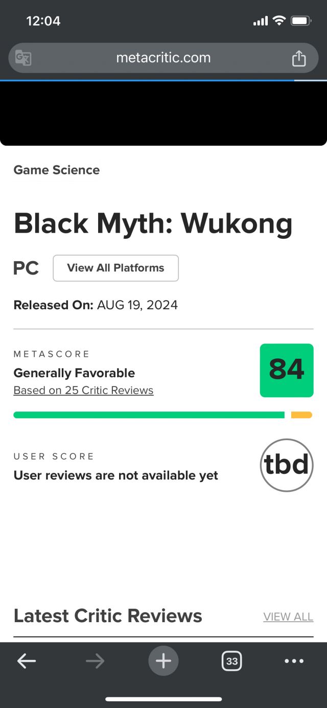 [10:19最新更新：均分82] ign本部8分 gs8分 国内ign 3dm 游民全10分 NGA玩家社区