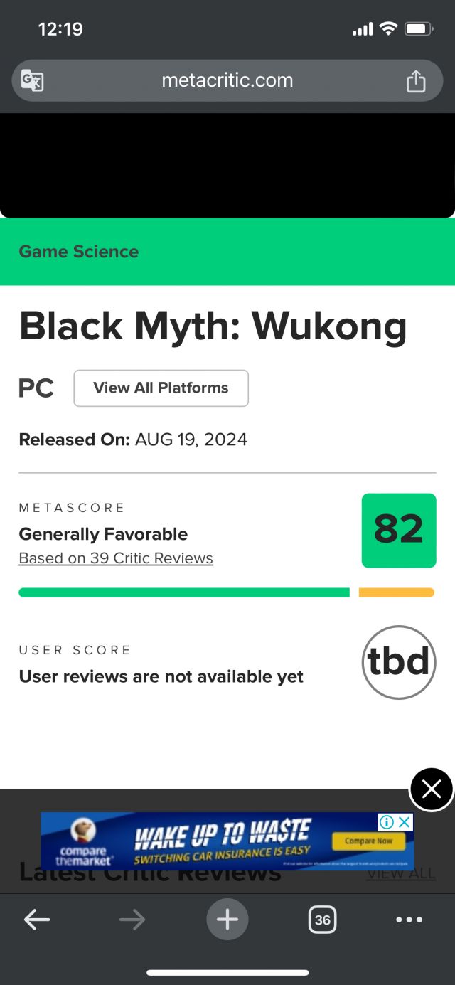 [10:19最新更新：均分82] ign本部8分 gs8分 国内ign 3dm 游民全10分 NGA玩家社区