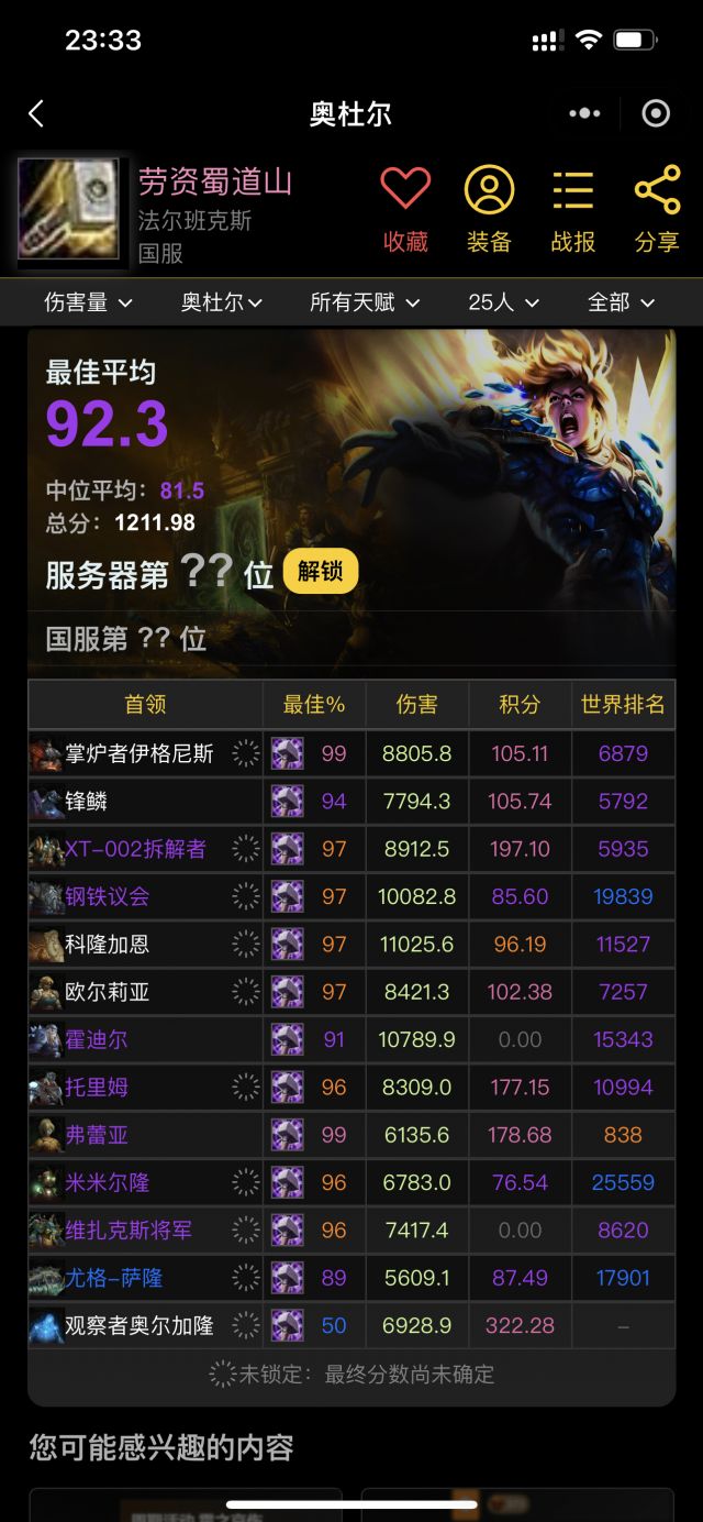 第一次用CJ打25PT全程，是不是没救了 NGA玩家社区