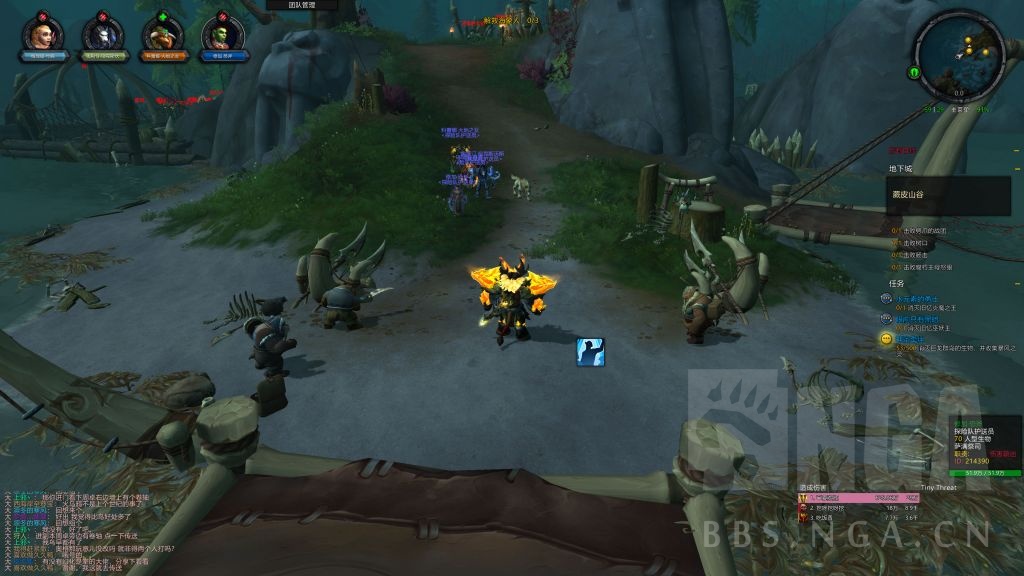 [WA] [ElvUI] [界面分享] 仿Azerite UI 极简单界面，24.10.3更新WA+plater+suf独立版本 NGA玩家社区