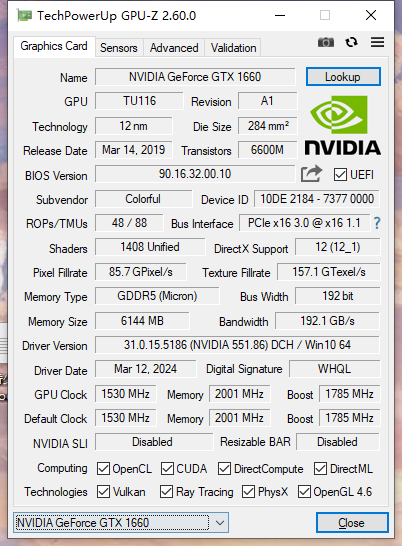 [电脑硬件]1660现在什么价出合适 NGA玩家社区