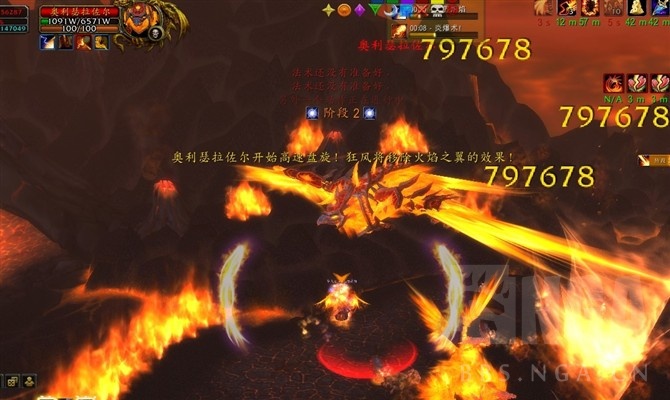 提前分享：4.2法师单刷10H火鸟(优化之灼烧瞬发炎爆流) NGA玩家社区