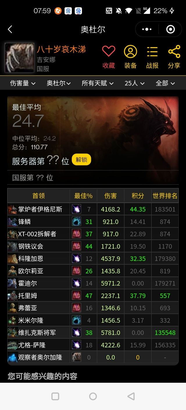 普通团不想打，25H开荒团不想打，就想进3小时全通H团，一查WCL灰绿 178