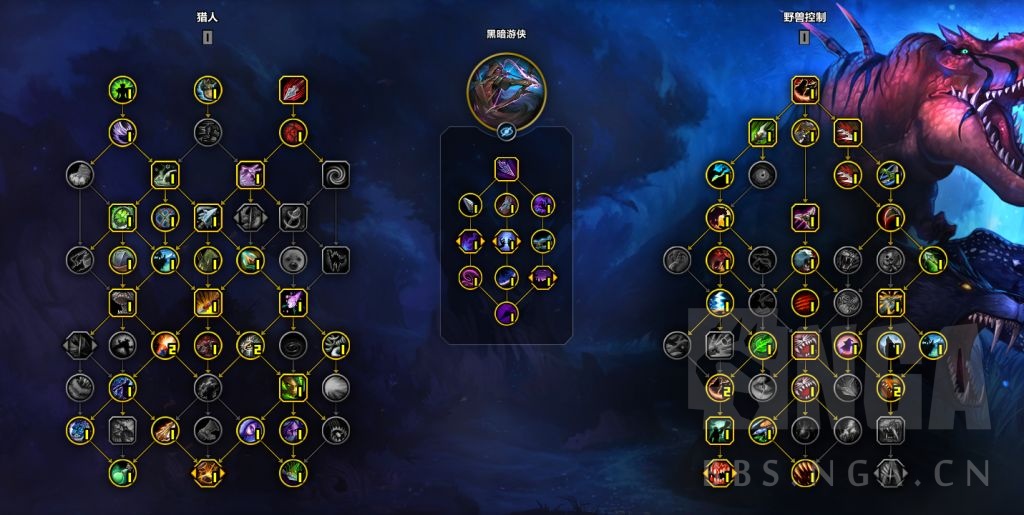 [PVE] [兽王] 11.0兽王猎人基础指南(目前单体环境英雄天赋黑暗游侠占优，并根据WOWHEAD推荐更新天赋) 178