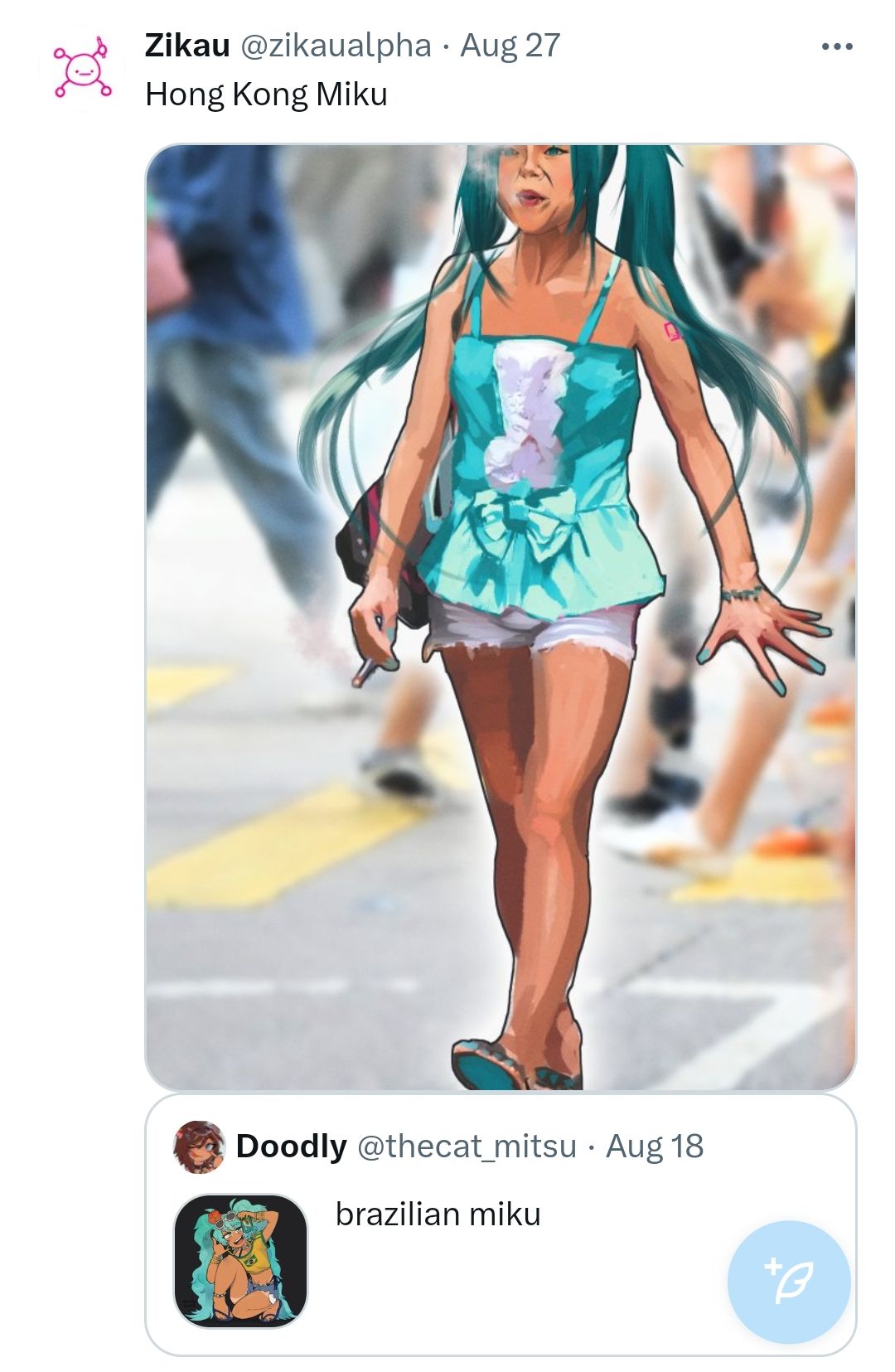 世界各国miku变得越来越离谱了 NGA玩家社区