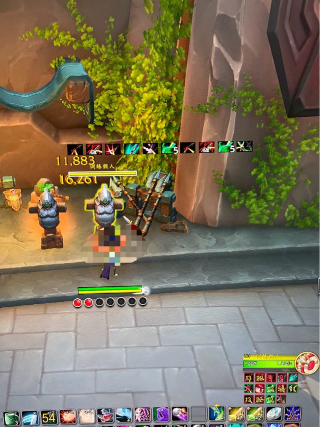 请问大佬这个目标头上的 debuff 是哪个插件 NGA玩家社区