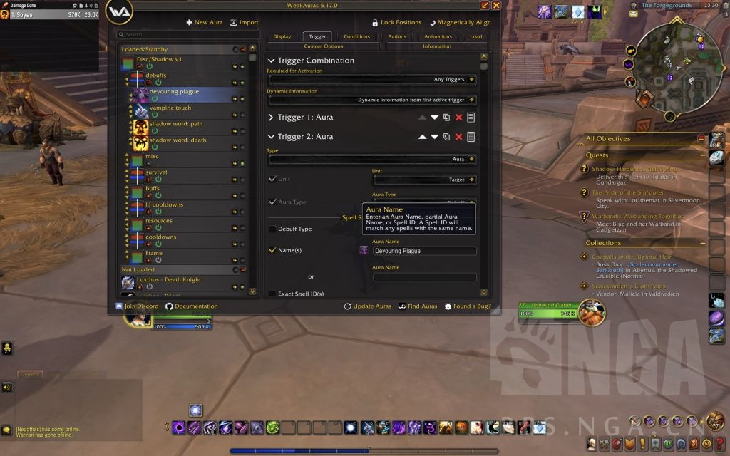 [戒律/暗牧]回归玩家复健 分享一些自用的宏和WA NGA玩家社区