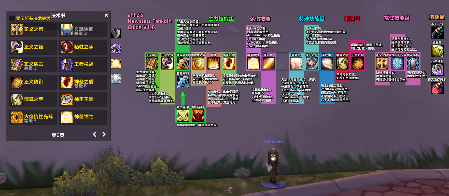 [PVE] [80-防御] 一份为新开始玩防骑玩家撰写的说明书WA。已更新至1.1 NGA玩家社区