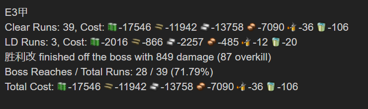 [舰colle] 有没有e3打乙的看看资源消耗 NGA玩家社区