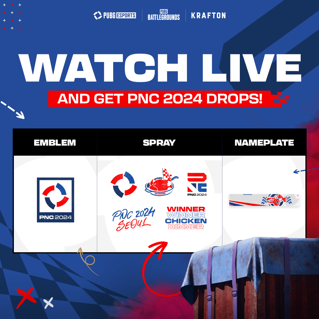 (cdk持续更新)掉宝预告：在国内外平台观看PNC 2024直播，领取专属喷漆、徽章及名牌！ NGA玩家社区