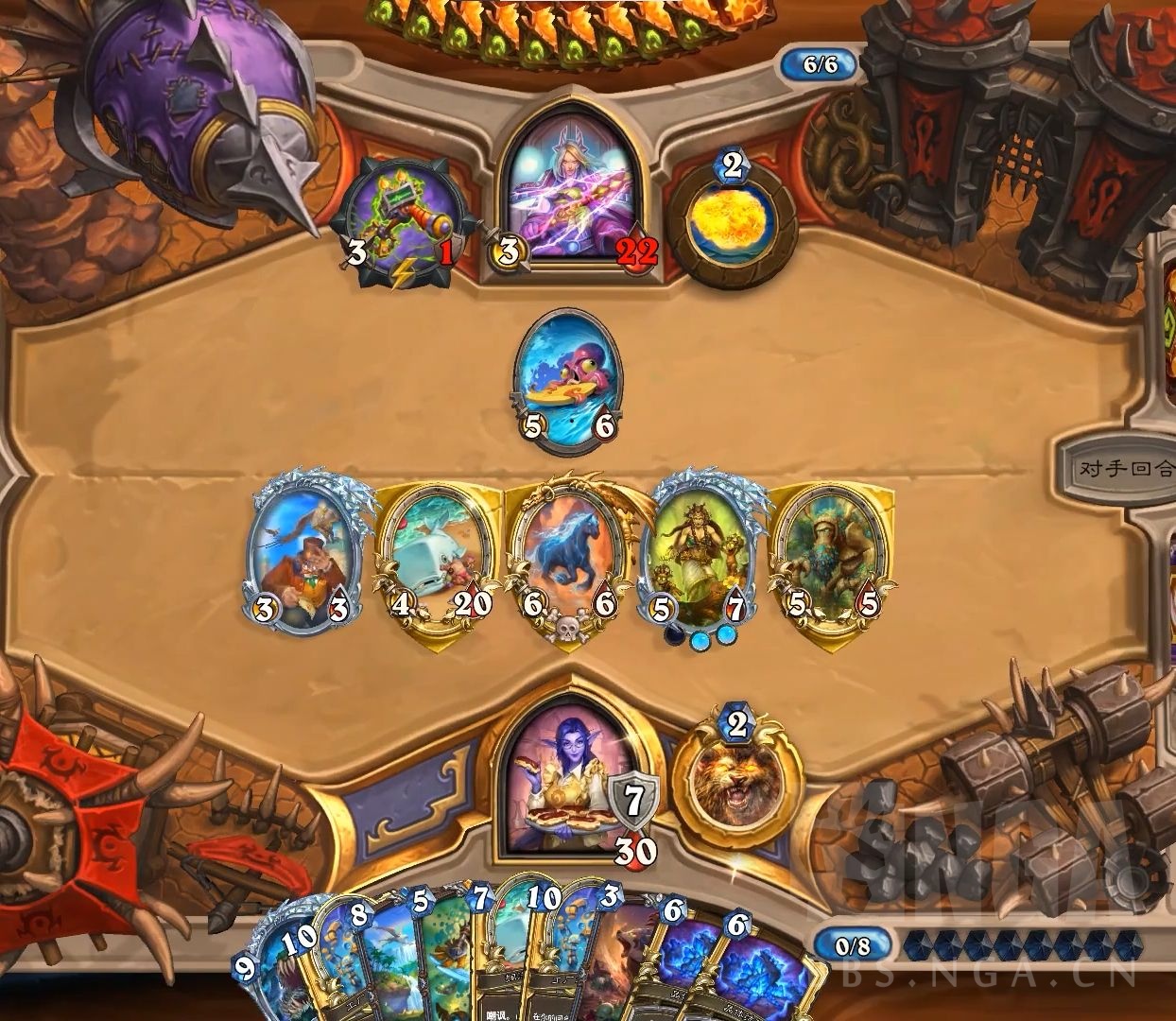 [卡组搬运] [标准] [杜加尔城墙德，超展开OTK卡组，炉石传说 标准卡组] NGA玩家社区