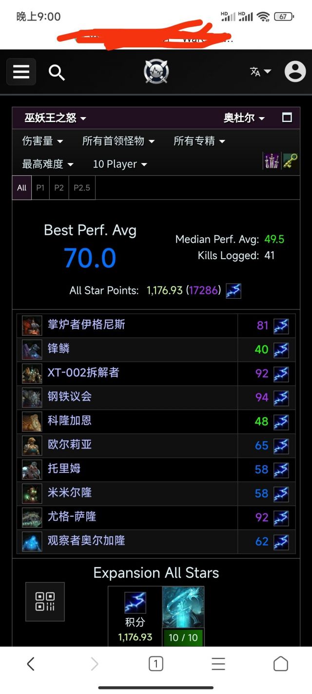 怎么看WCL分数 NGA玩家社区