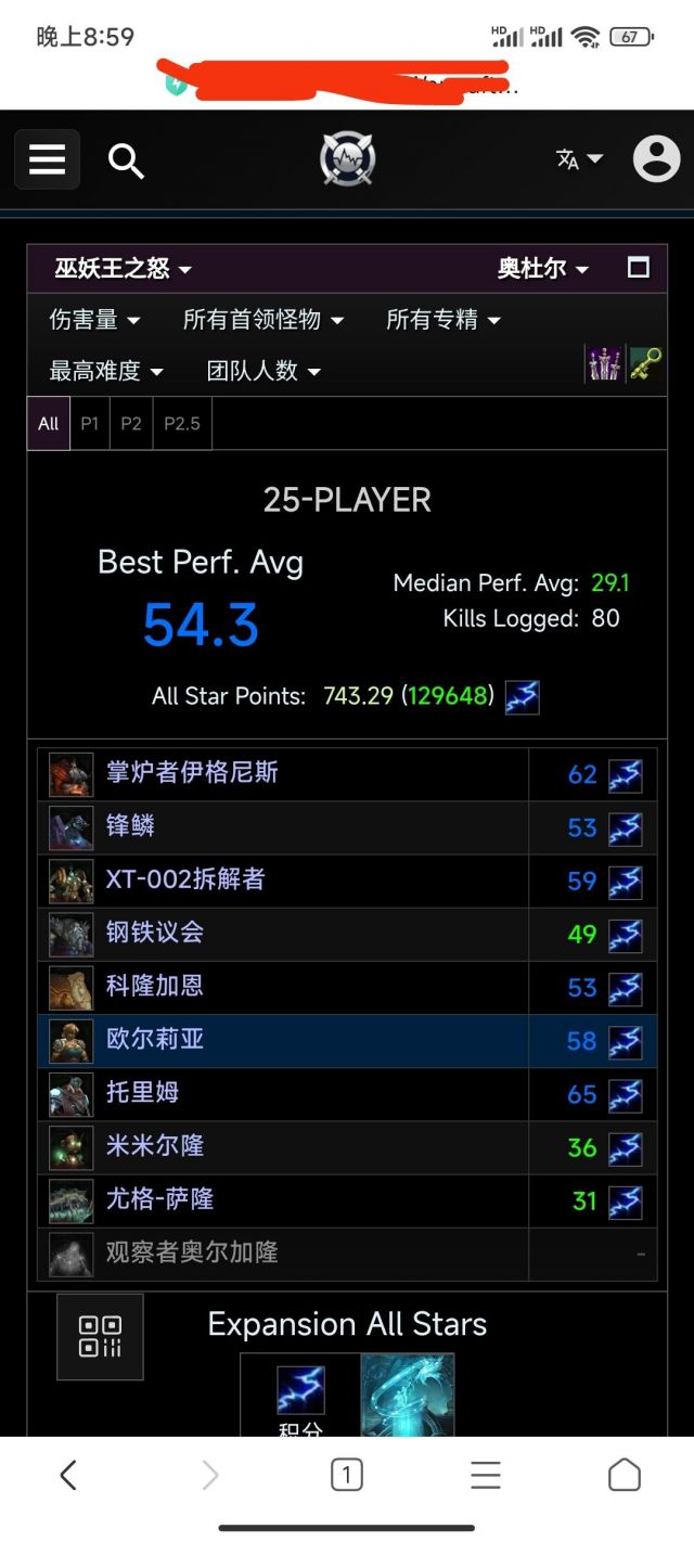 怎么看WCL分数 NGA玩家社区