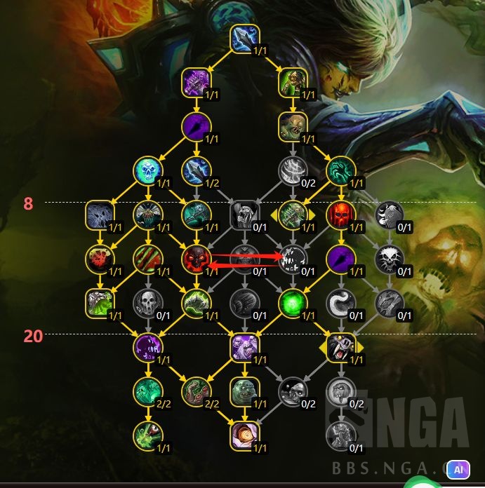 [邪恶DPS] 分享一下天启邪的细节，包含天赋，WA,小技巧。 NGA玩家社区