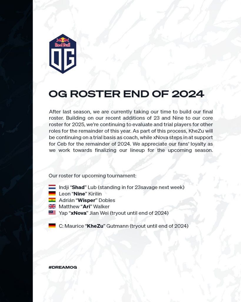 Xnova加入og NGA玩家社区