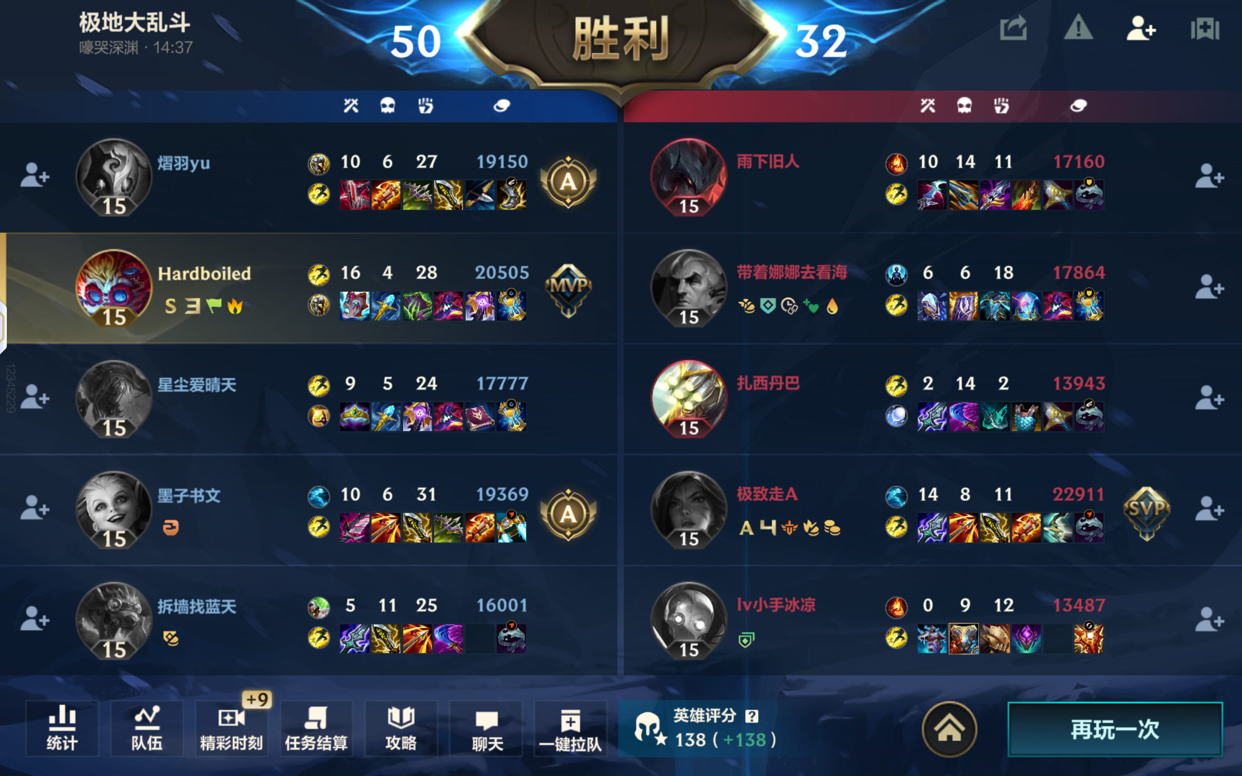 大头牛逼，打了一半的队伍输出 NGA玩家社区